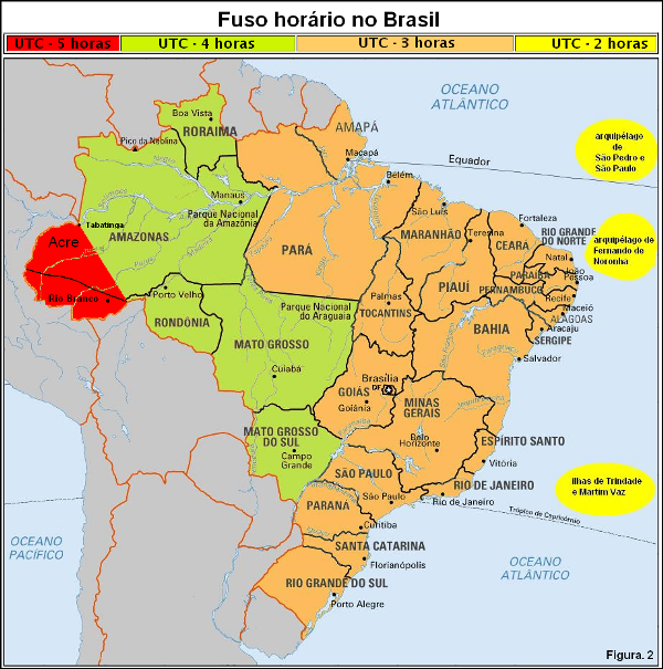 Posição Astronômica do Brasil :: PROF. GETÚLIO NASCIMENTO